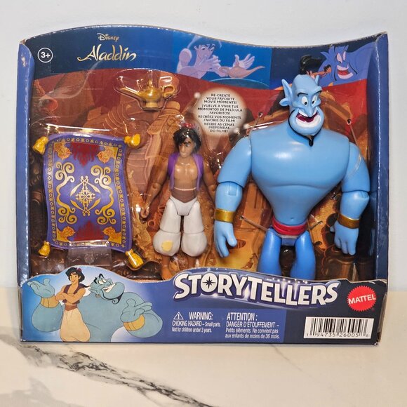 Disney | Toys | Disney Aladdin Storytellers Pack Genie Aladdin And ...